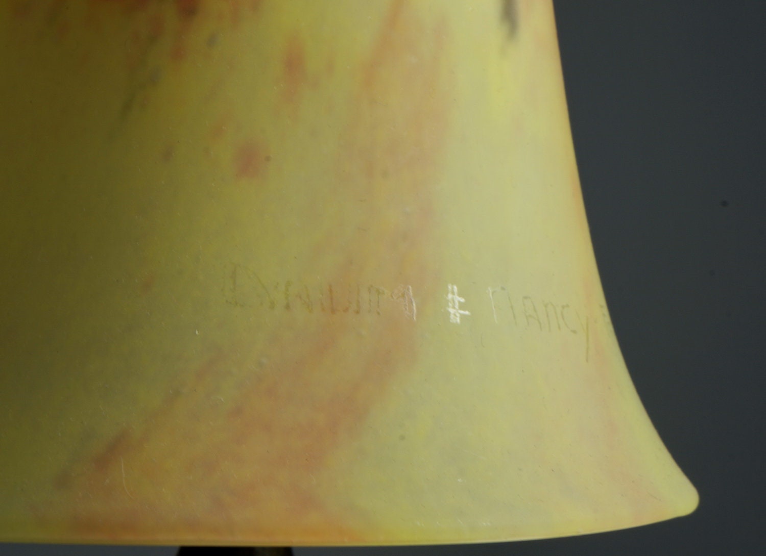 DAUM & GAUTHIER: a Pair of French 1925 Art Deco Lamps - Etsy