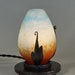ROBJ French 1925 Art Deco Night Lamp Perfume Burner ... Wrought Iron ...