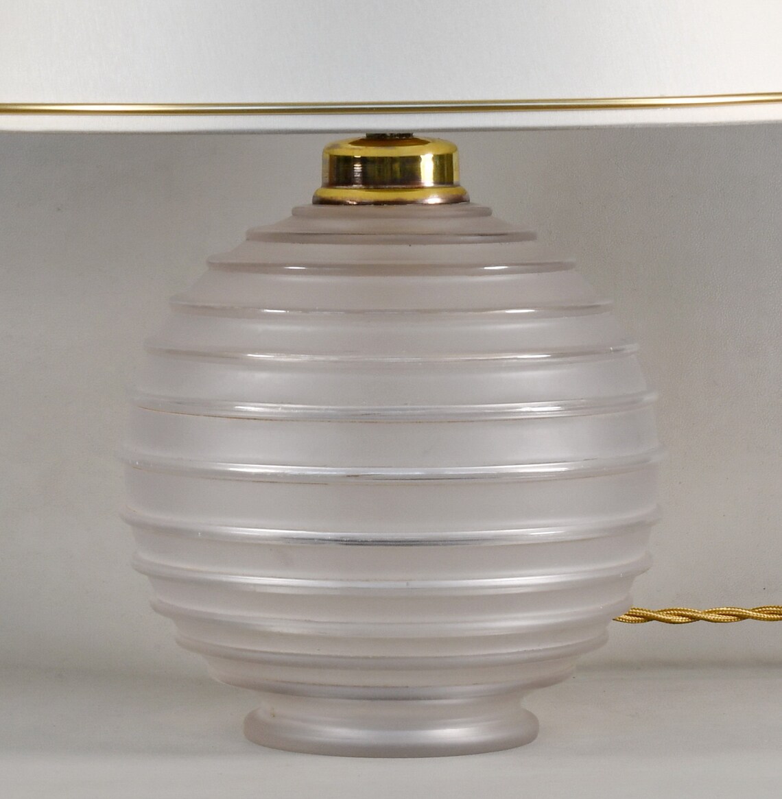 GEORGES LELEU : a French 1930 Art Deco Table Lamp ........ - Etsy