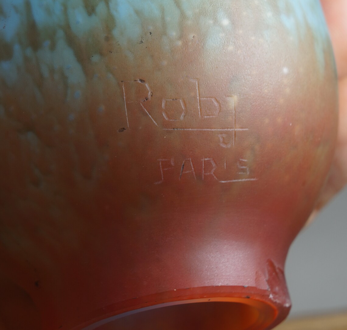 ROBJ French 1925 Art Deco Night Lamp Perfume Burner ... Wrought Iron ...