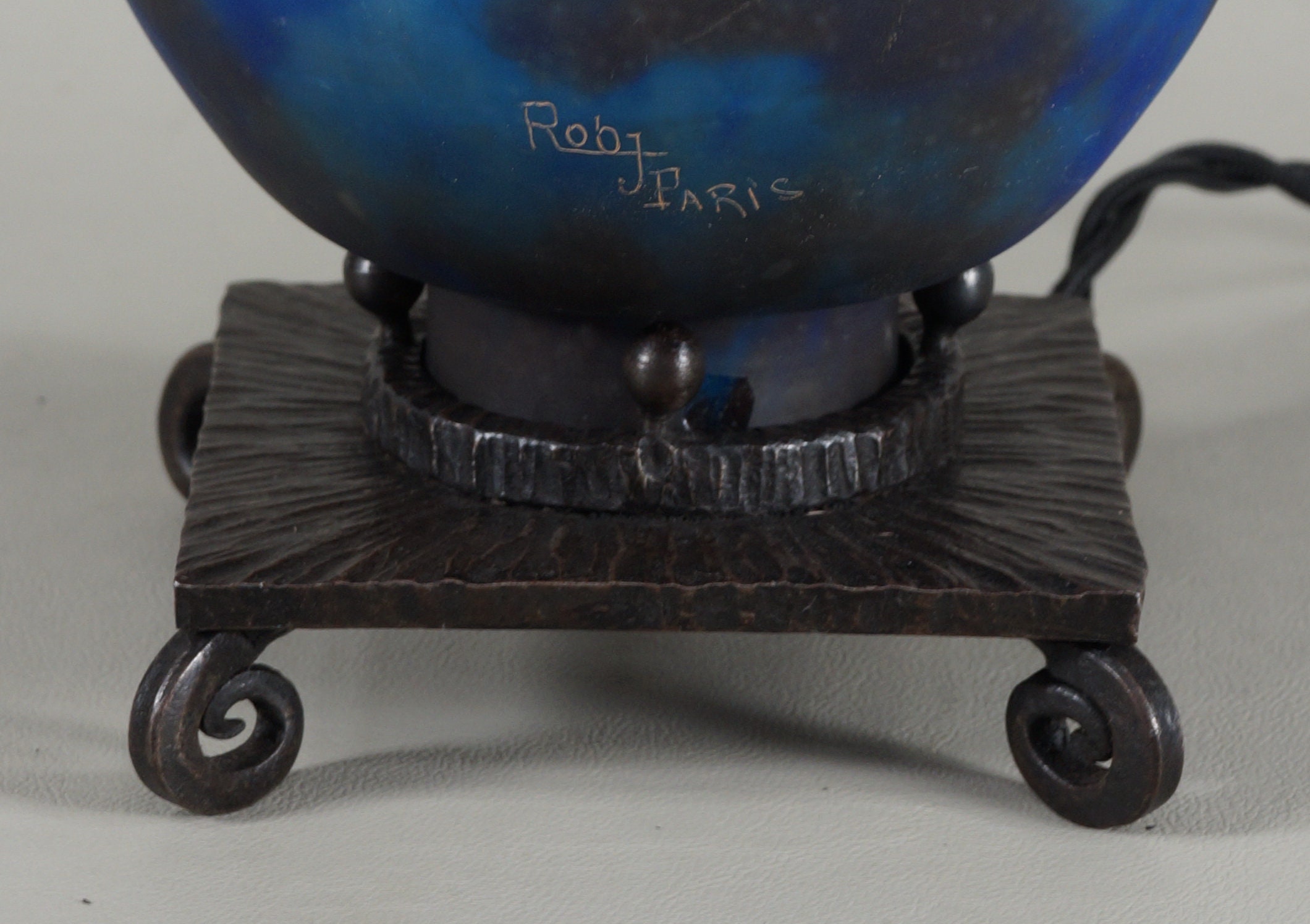 ROBJ : French 1930 Art Deco Night Lamp Perfume Burner ...