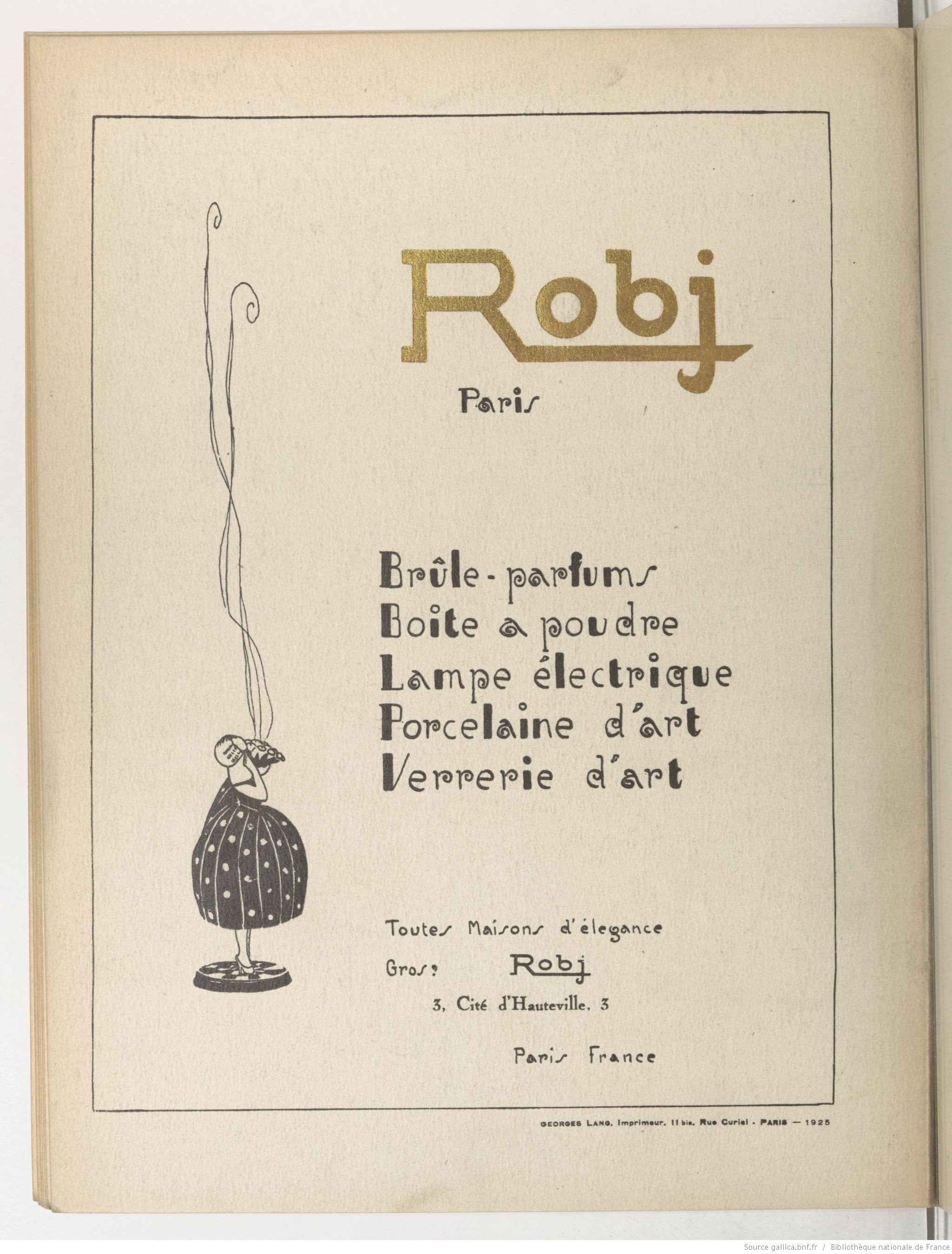 ROBJ : French 1930 Art Deco Night Lamp Perfume Burner ...