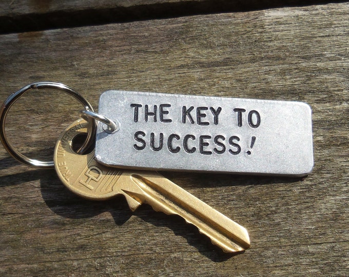 Key to Success Charm, Graduation Gift, Motivational Gift, Inspirational ...