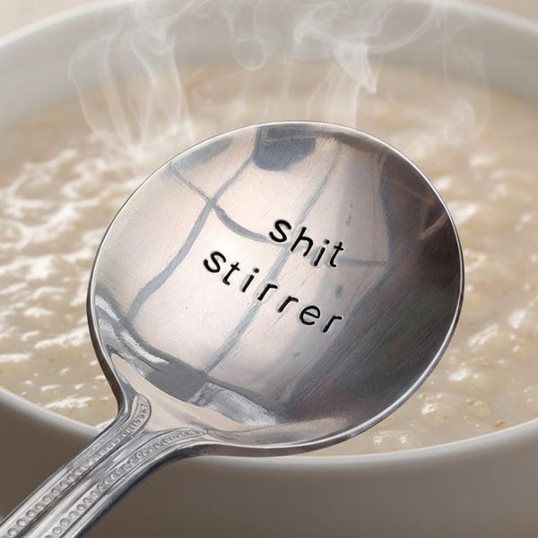 Shit Stirrer Spoon - Etsy