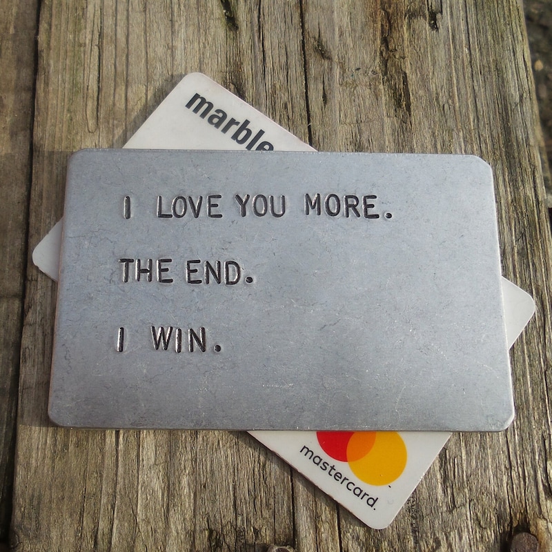 I Love My Man Card - Etsy