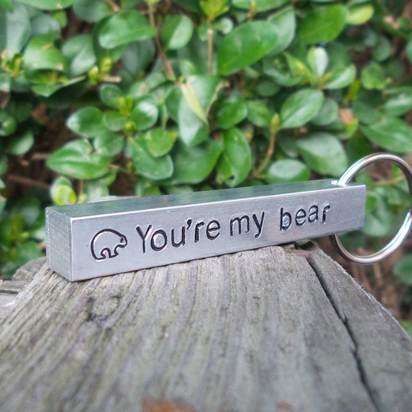 Bear Keychain - Etsy