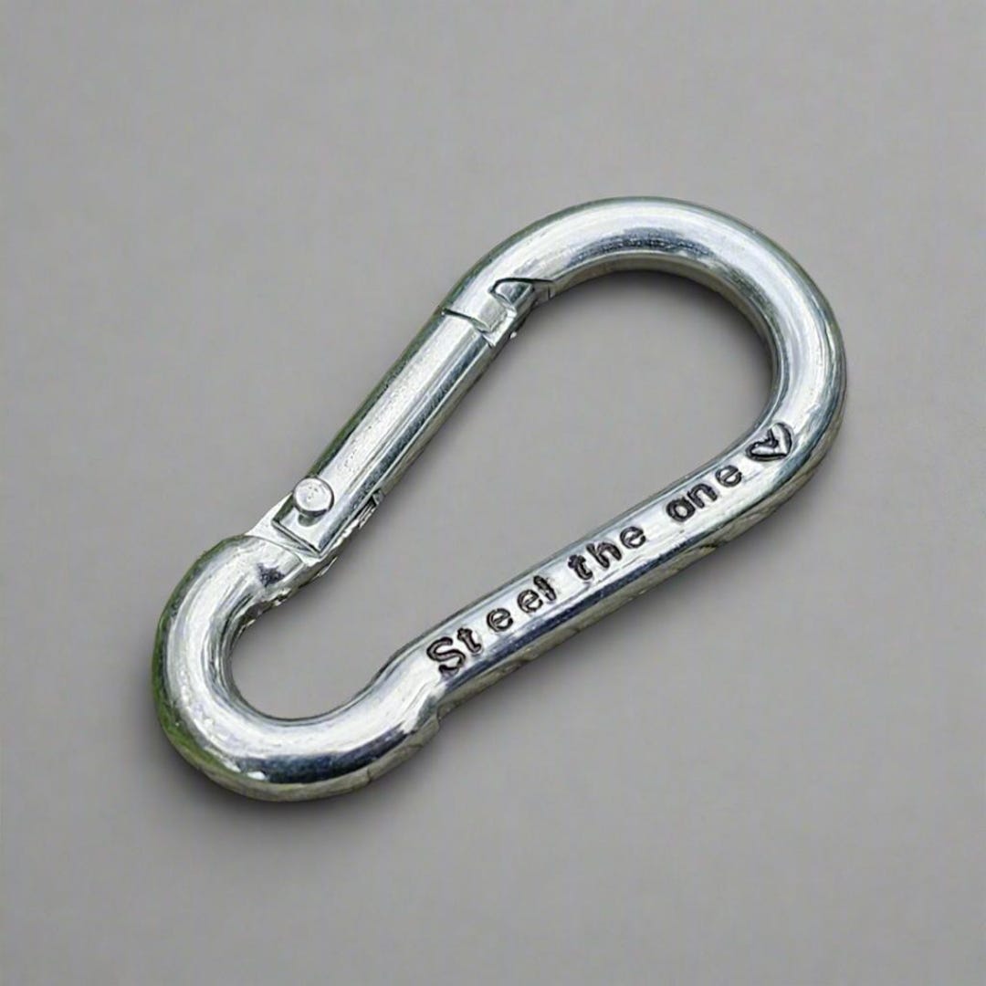 STEEL THE ONE 11 Years Personalised Keyring 11th Wedding Anniversary ...