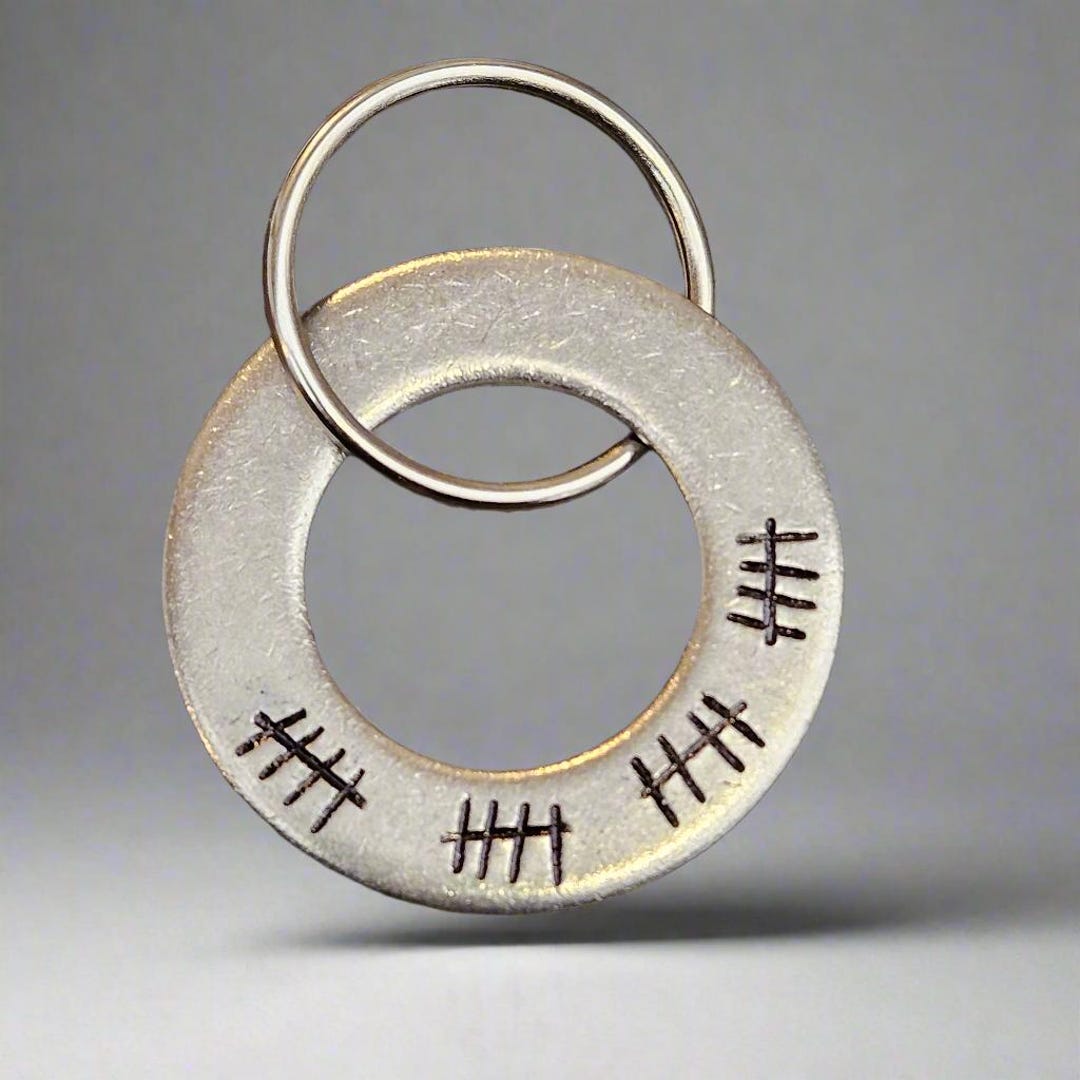 20 YEARS Tally Mark 20th Wedding Anniversary Gifts for Him Her ...