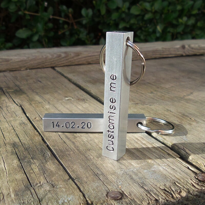Hand Stamped Bar - Etsy