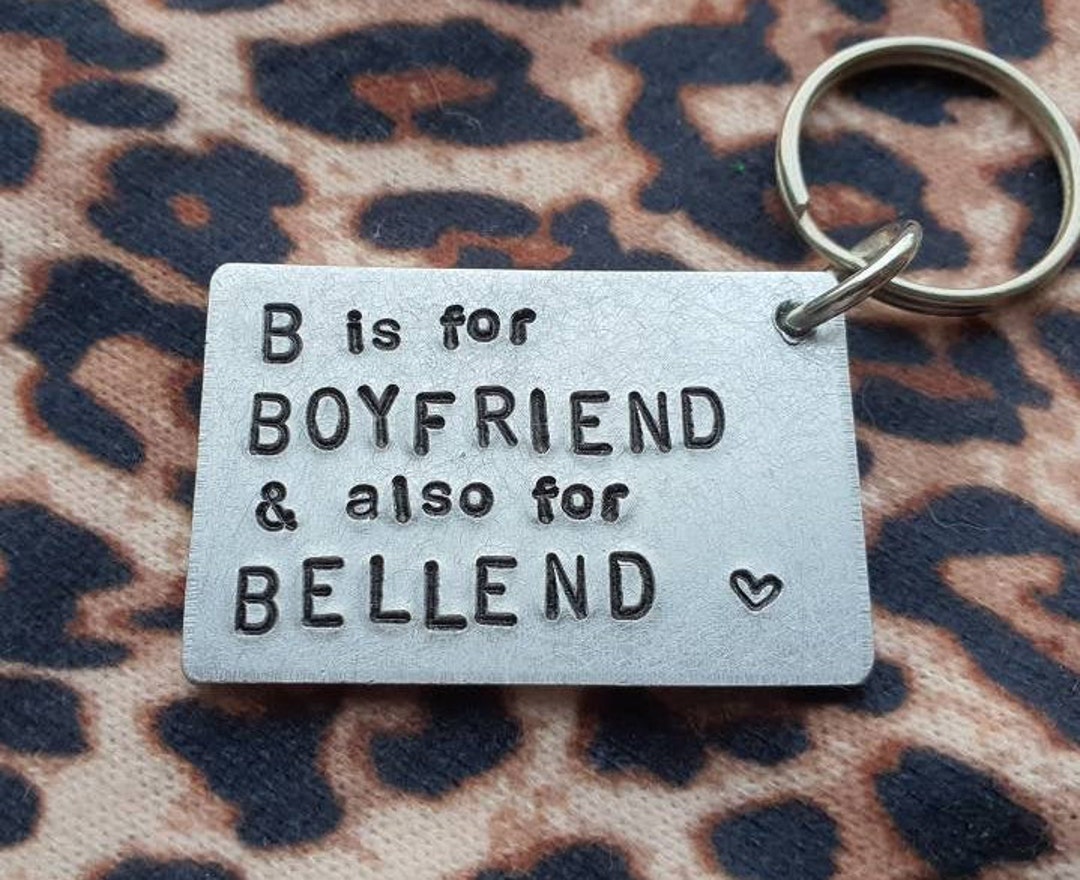 B is for BOYFRIEND & Also for BELLEND Funny Valentines Day Gifts for ...