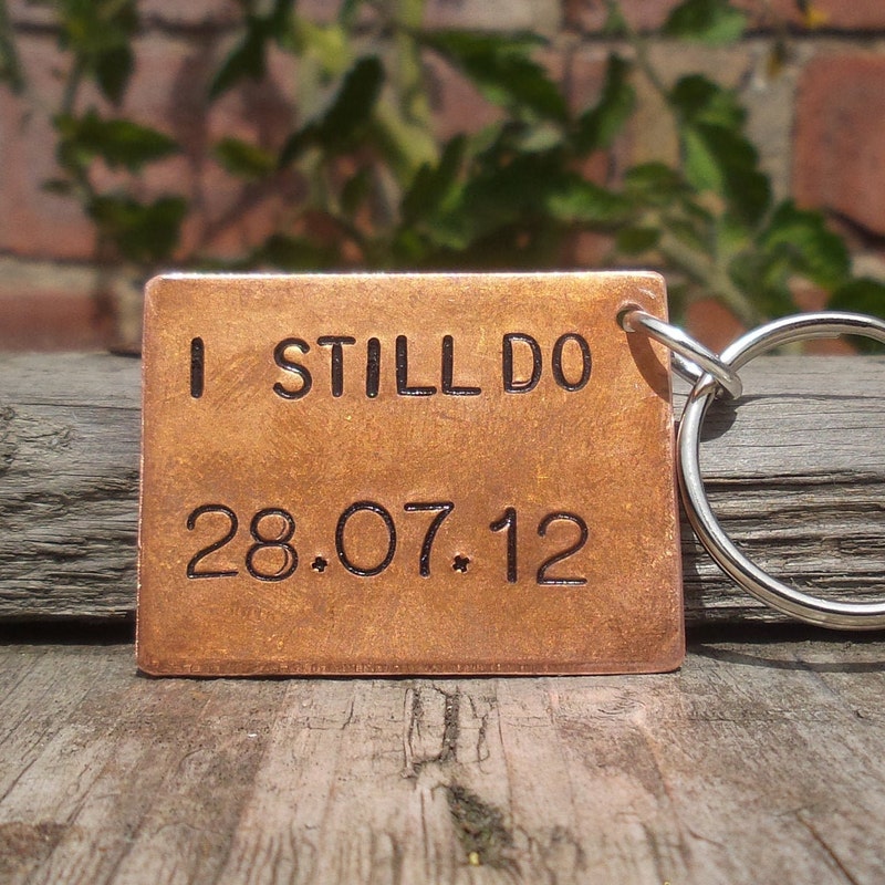 Copper Keyring - Etsy UK
