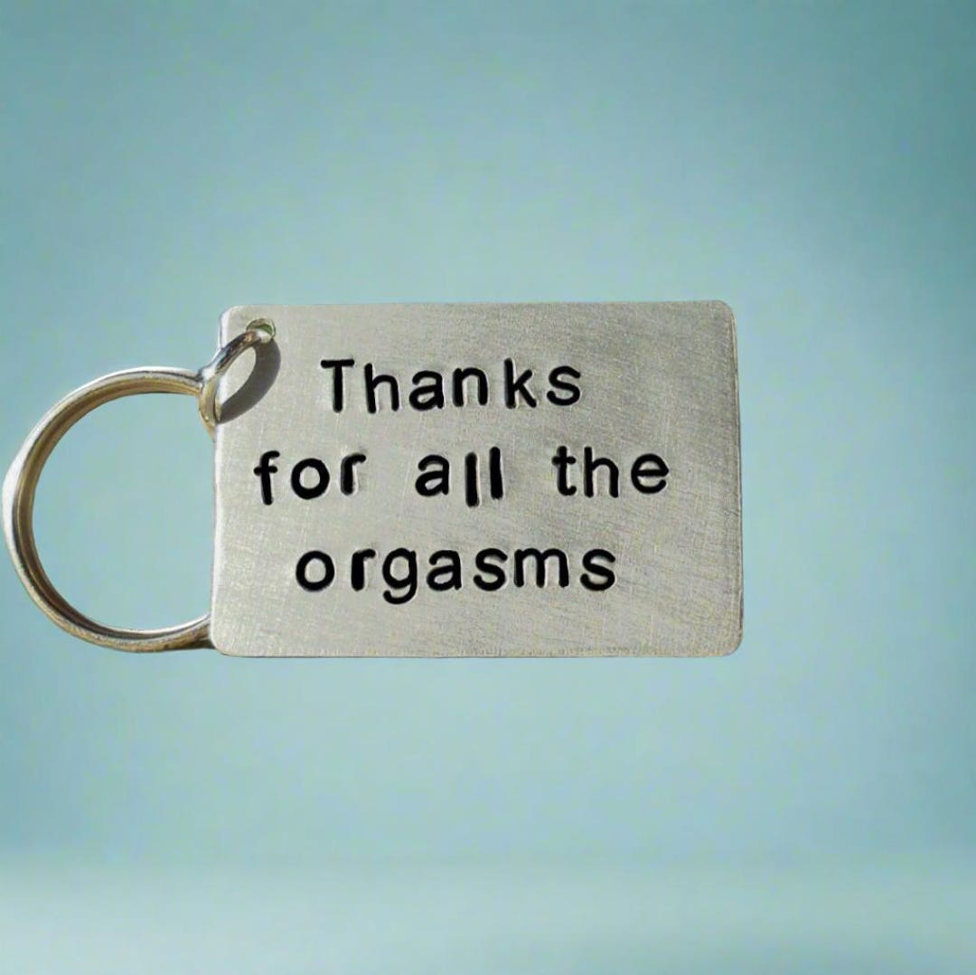 Thanks for All the ORGASMS Funny Cheeky Birthday Gifts Sexy Rude ...