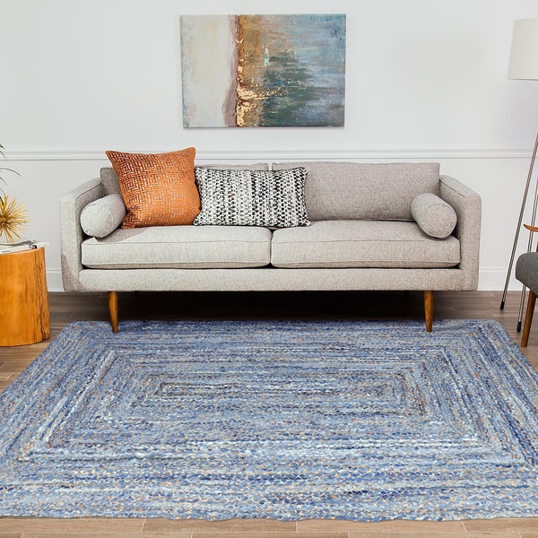 Denim Rug - Etsy