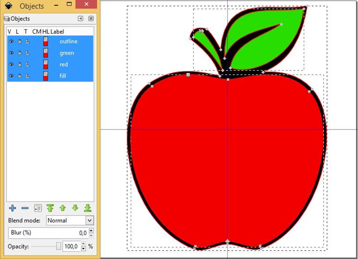 Fruit Apple SVG Png Clipart Cutfile | Etsy