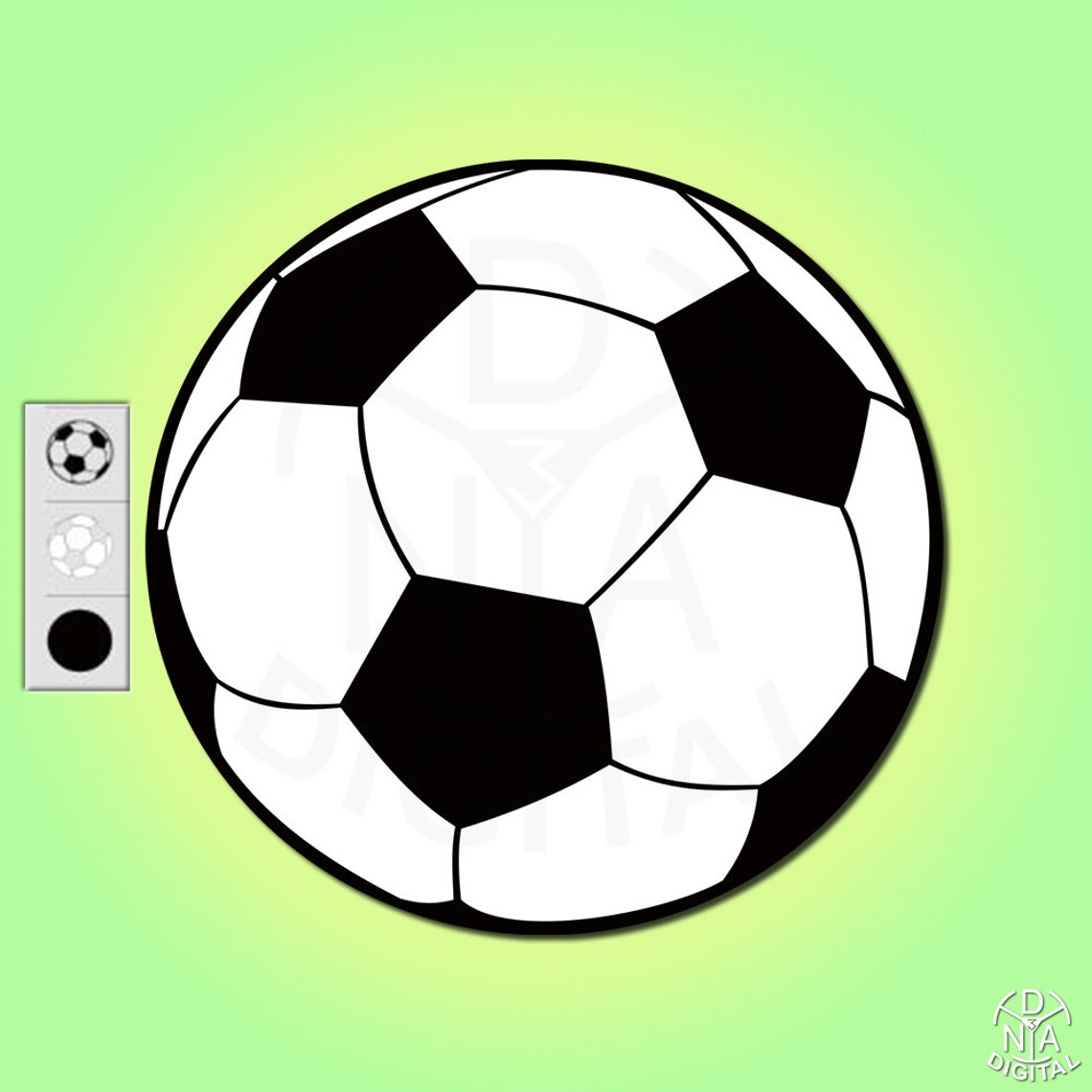 Sport Soccer Ball SVG Png Clipart Cutfile - Etsy