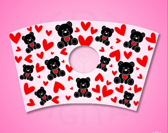 Teddy Bear Starbucks Cup - Etsy