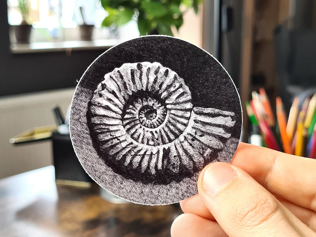 Circle #49 - Dizzy | Premium Sticker | Vinyl 3'' | Pen and Ink Art ...