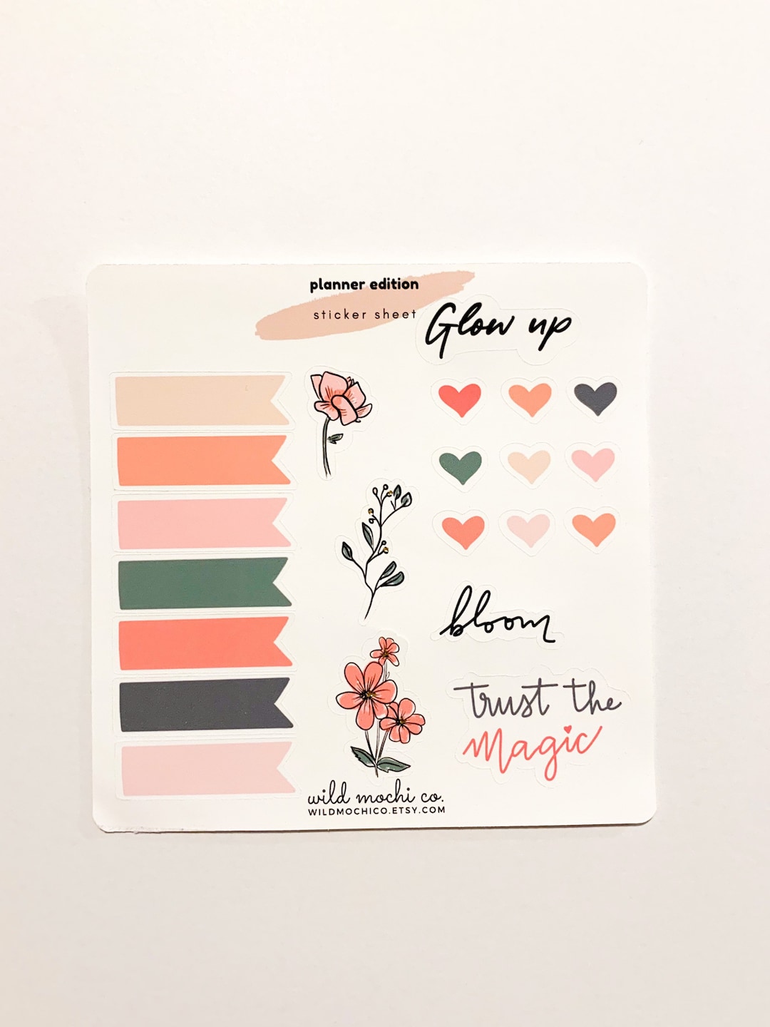 Planner Sticker Sheet, Sticker Journal, Sticker Pack, Sticker Bundle ...