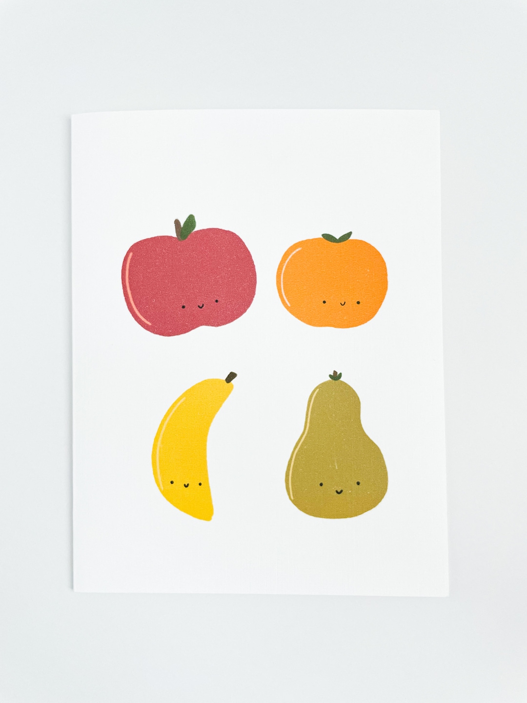 Carte de fruits, jolie carte de fruits, cartes de remerciement, cartes ...