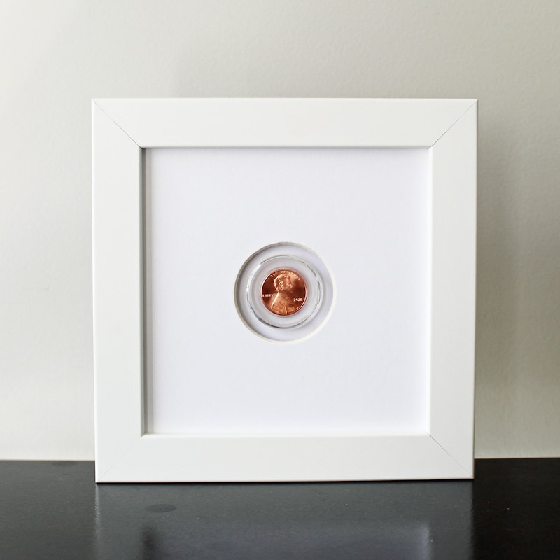 Lucky Penny Framed - Etsy