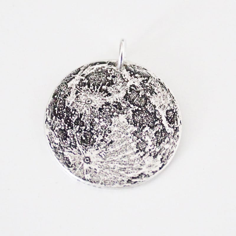 Full Moon Necklace - Etsy