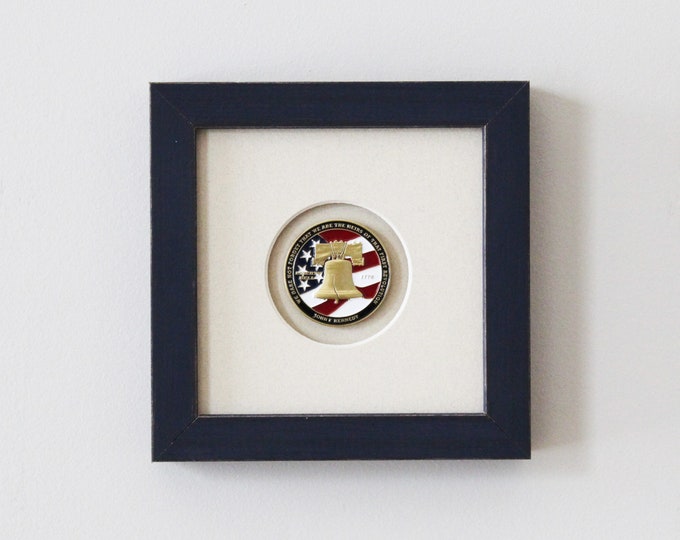 Challenge Coin Display | DIY Frame Kit for Coins | Coin Display | Coin ...