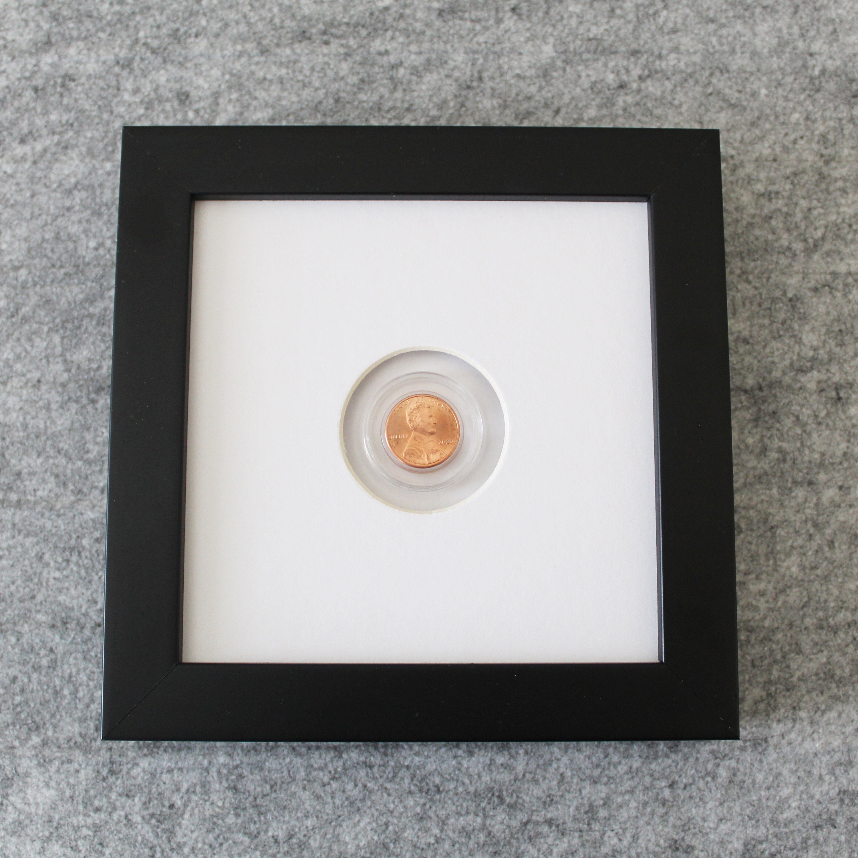 Coin Frame Diy Frame Kit For Coins Coin Display Coin Etsy
