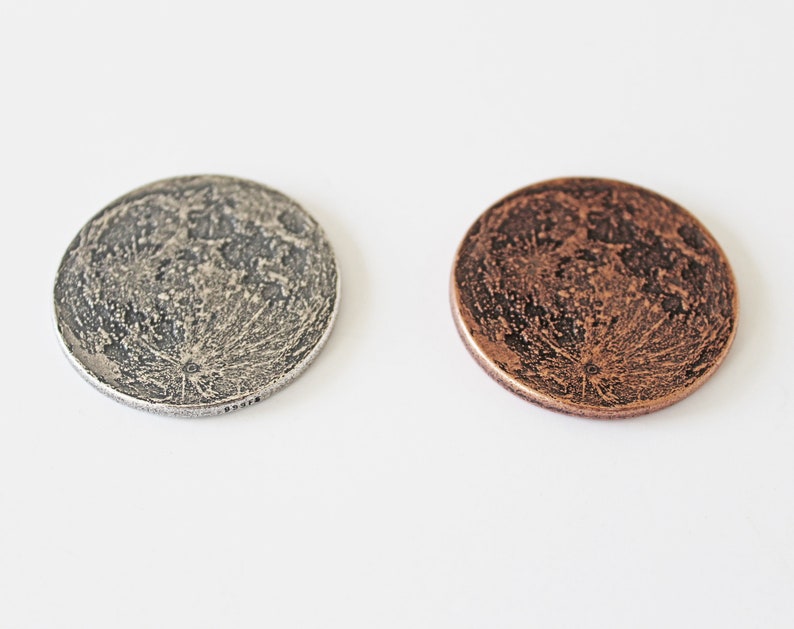 Full Super Moon Coin 1 Oz. | Moon Coin | Moon Charm | Love You to the ...