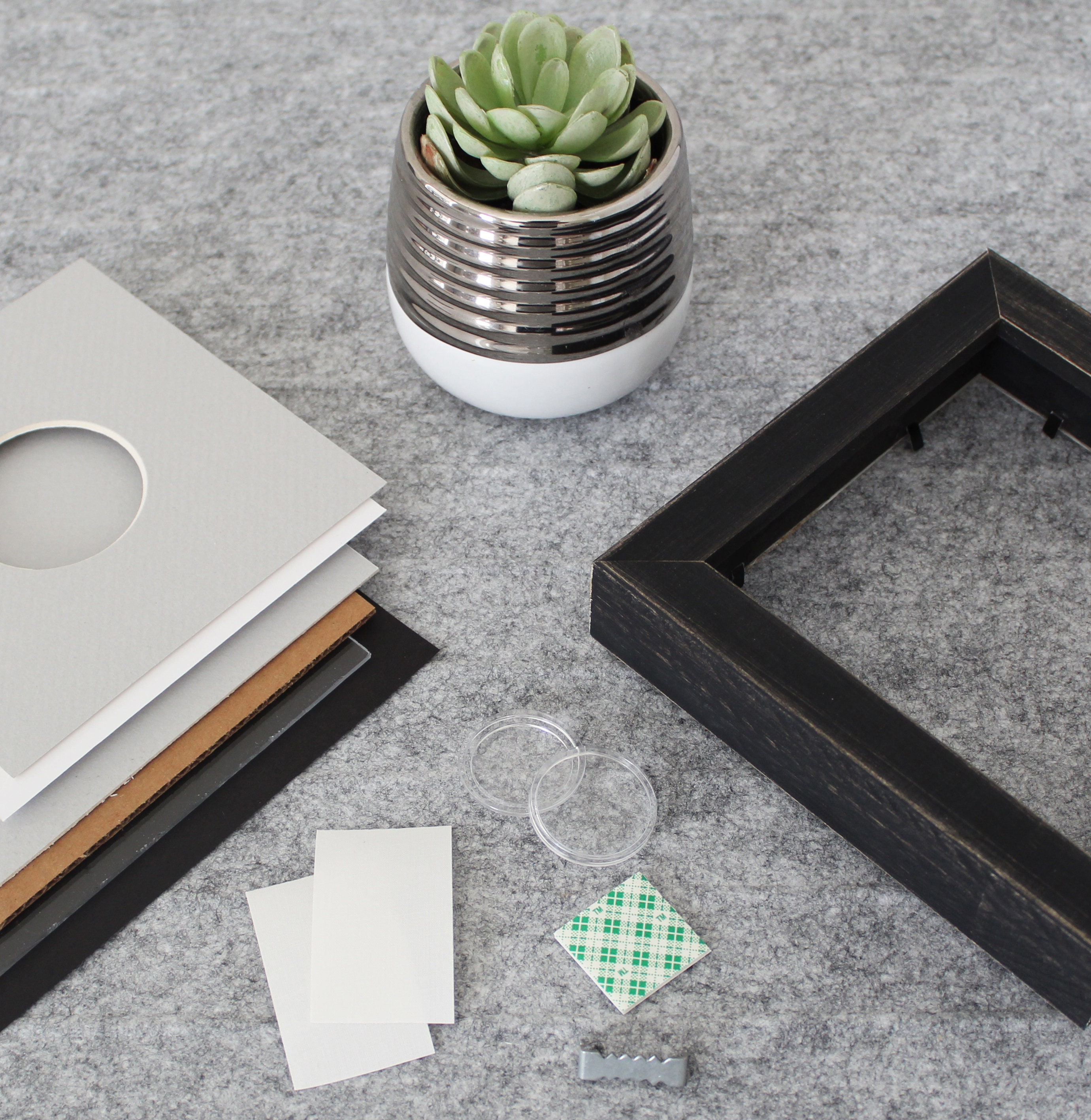 Double Coin Frame DIY Frame Kit for Two Coins Coin Display - Etsy