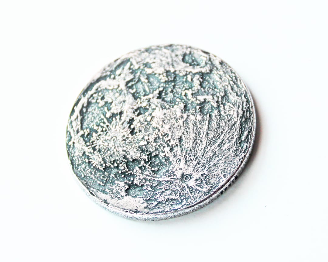 Full Super Moon Coin 1 Oz. | Moon Coin | Moon Charm | Love You to the ...