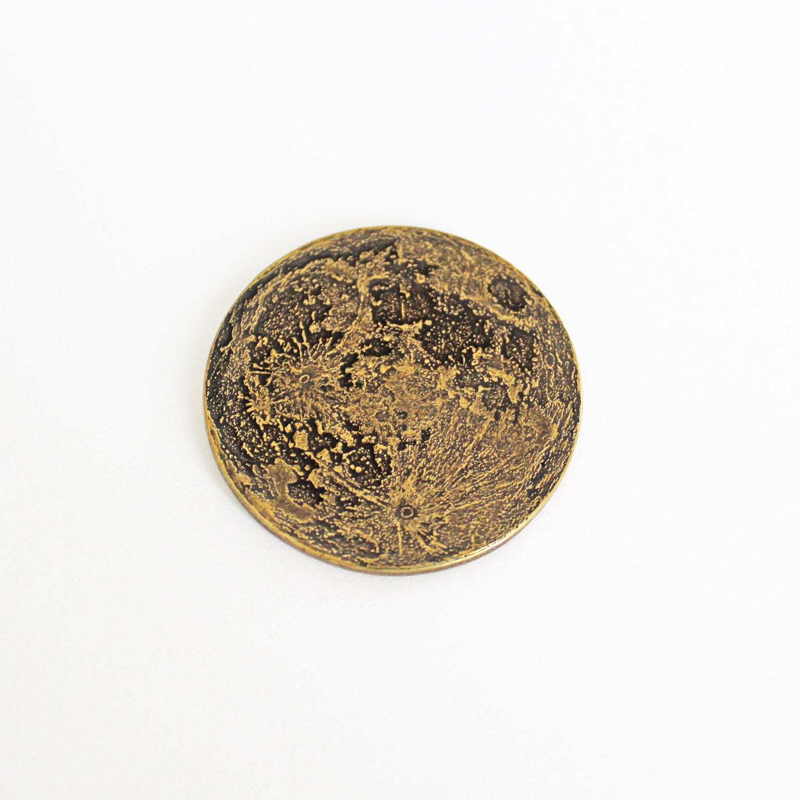 Full Super Moon Coin 1 Oz. Moon Coin Moon Charm Love You | Etsy