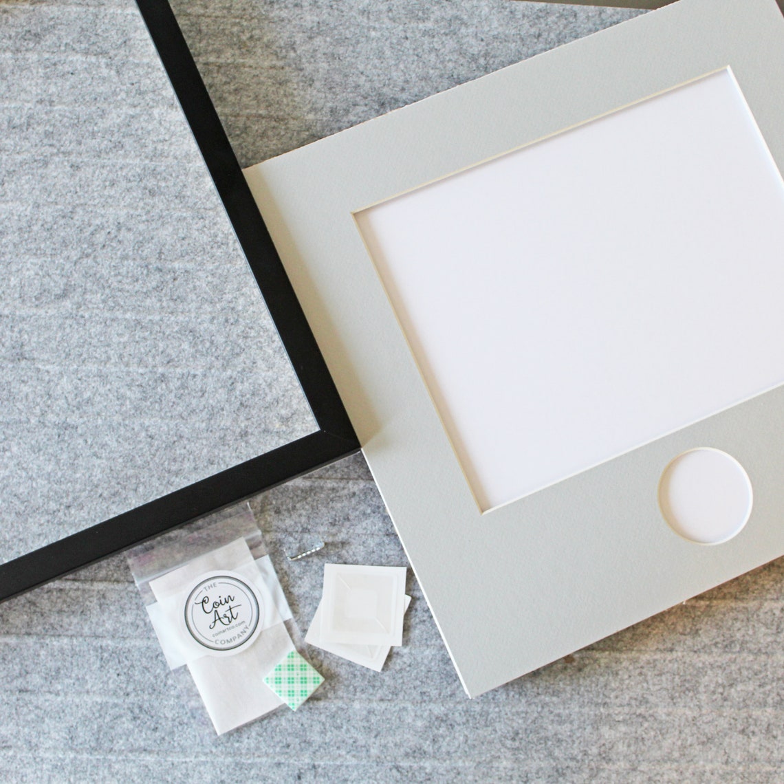 DIY Frame Kit for Certificate and Coin Challenge Coin Holder - Etsy