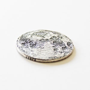 Full Moon Coin | Moon Coin | Moon Charm | Love You to the Moon and Back ...