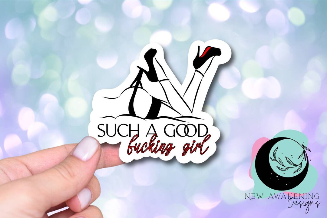 Such a Good Girl Water Resistant Sticker for Kindles, Waterbottles ...