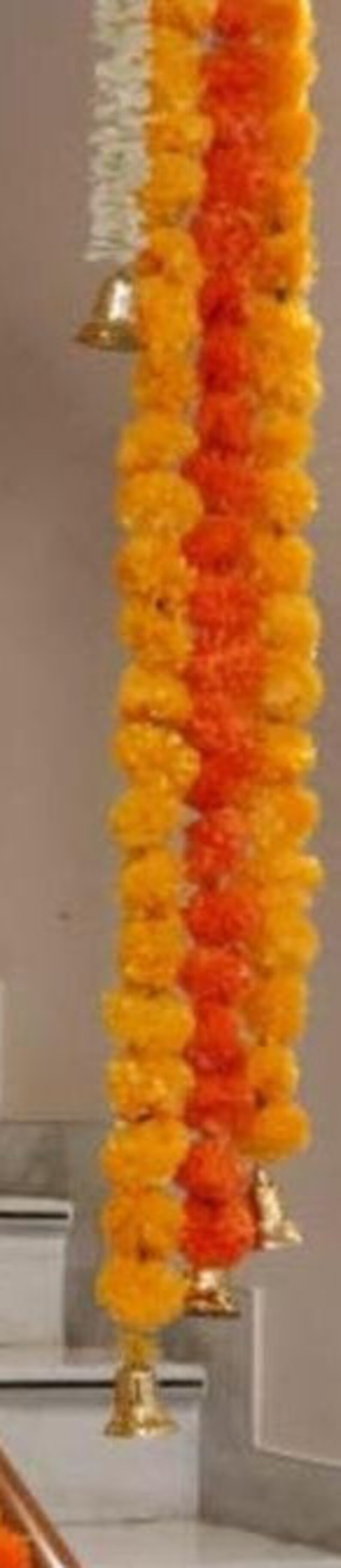 Artificial Marigold Flowers Garlands Home Wedding Festive - Etsy