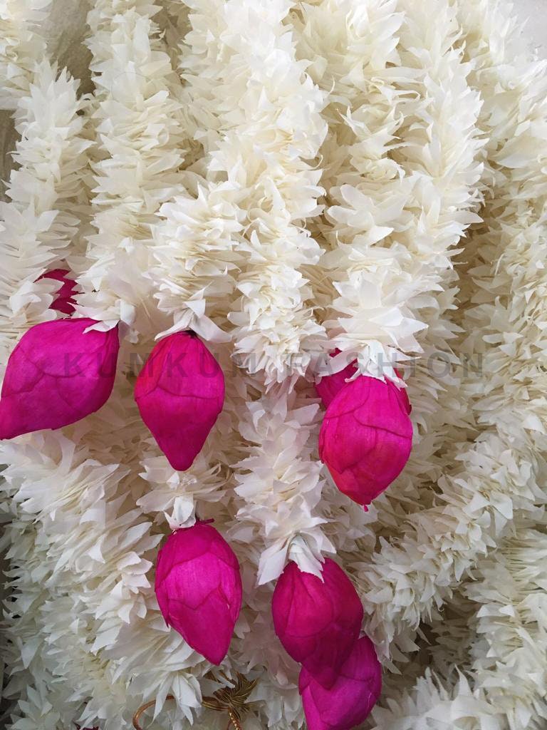 Artificial Jasmine Lotus Flowers Strings for Ceiling Decoration ...