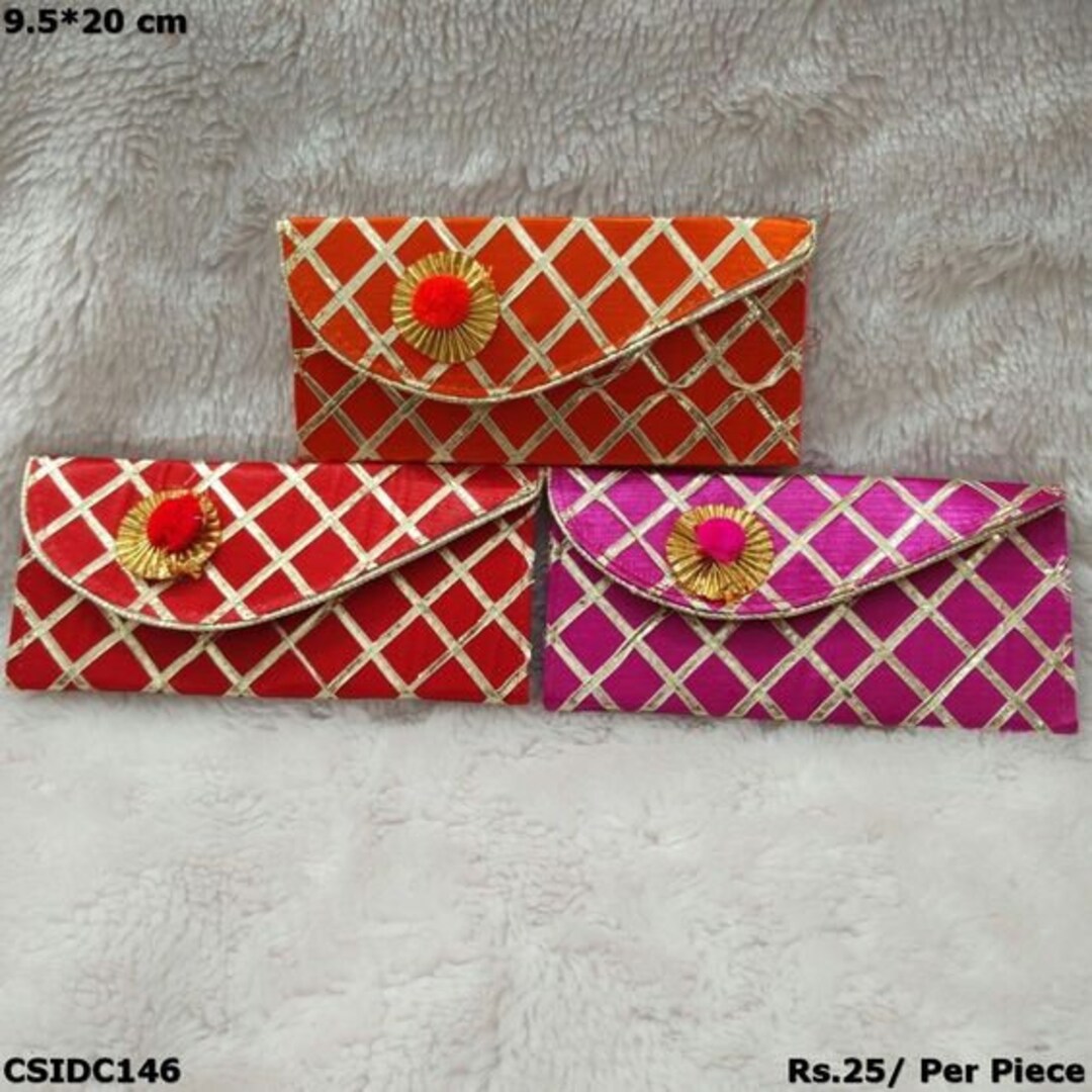 Lot of 5 Envelopes Handmade Decorative Wedding Gift Envelopes Cash ...