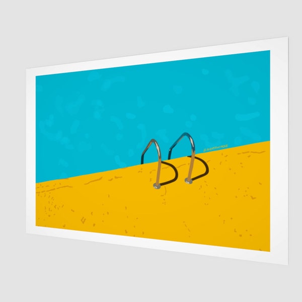 Pool Pop Art - Etsy