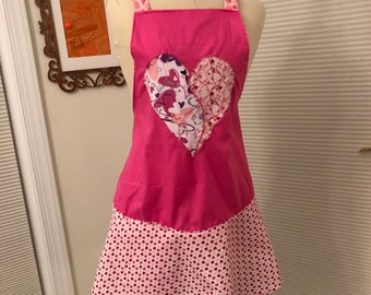 Gigi Love Heart Apron ,personalized Apron, Baking Gift, Apron Cooking ...