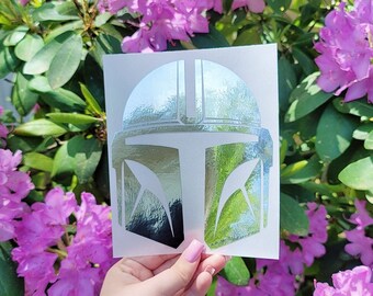 This is the Way Helmet Mandalorian Vinyl Decal - Etsy