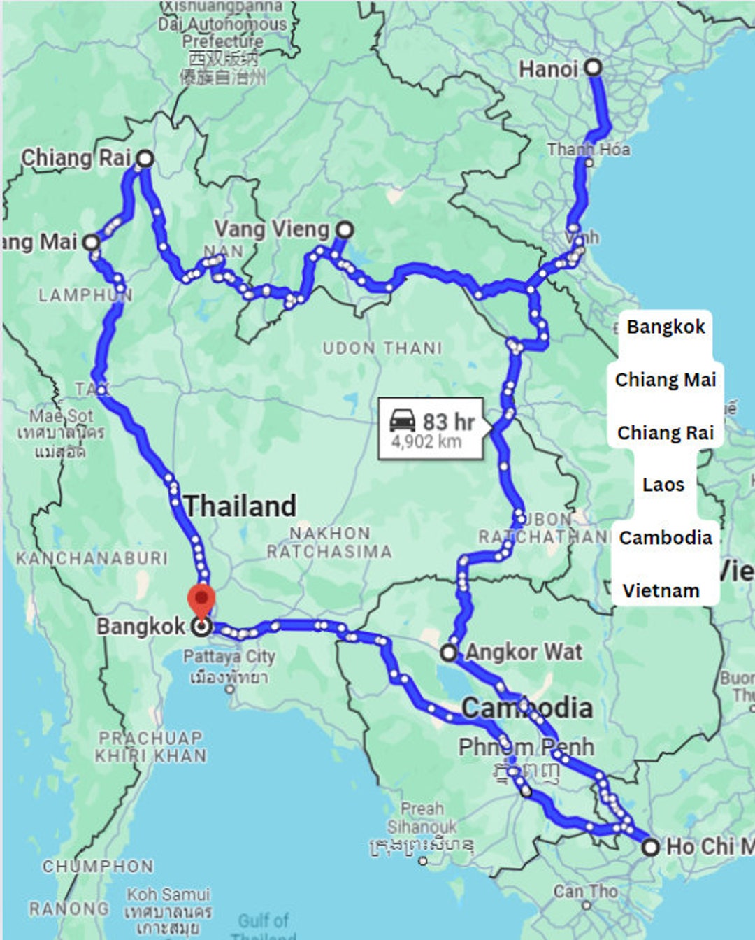 Southeast Asia, Itinerary Template, Travel Itinerary, Weekend Itinerary ...