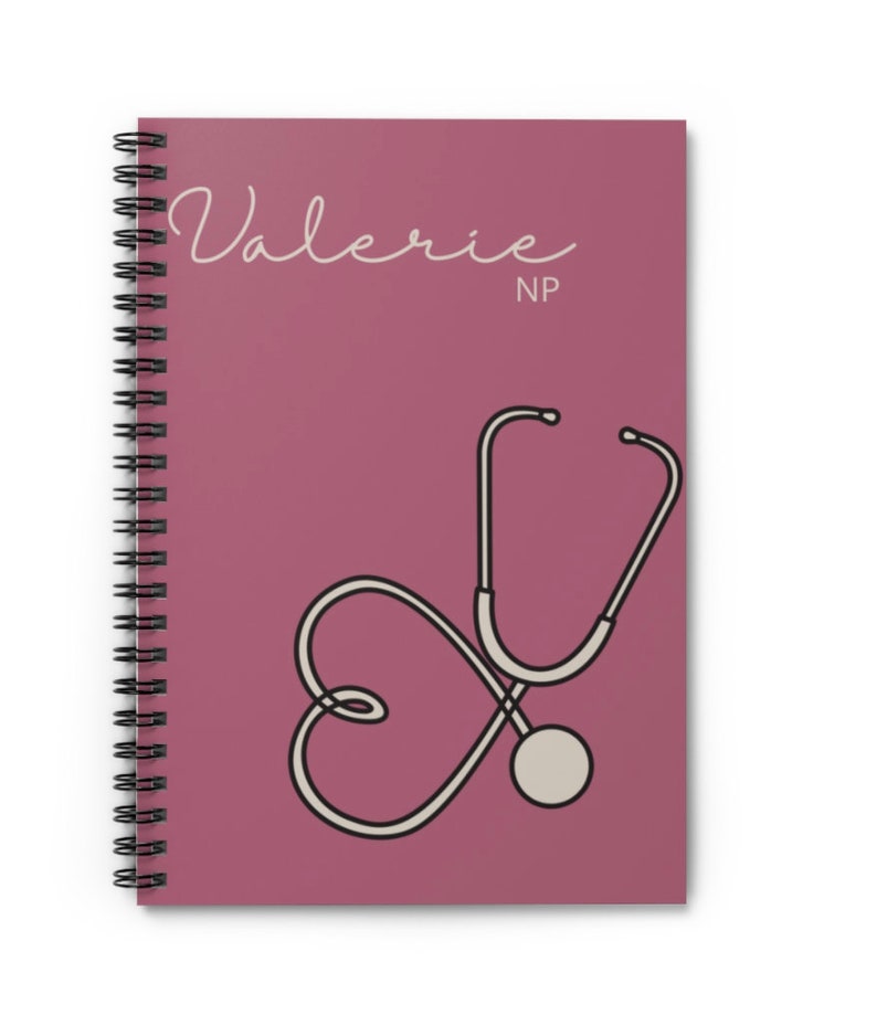 Personalized Nurse Spiral Notebook Nurse RN MD Lpn - Etsy