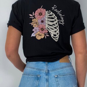 Radiology Cute Shirt, Radiology Department Shirt, Radiology Skull ...