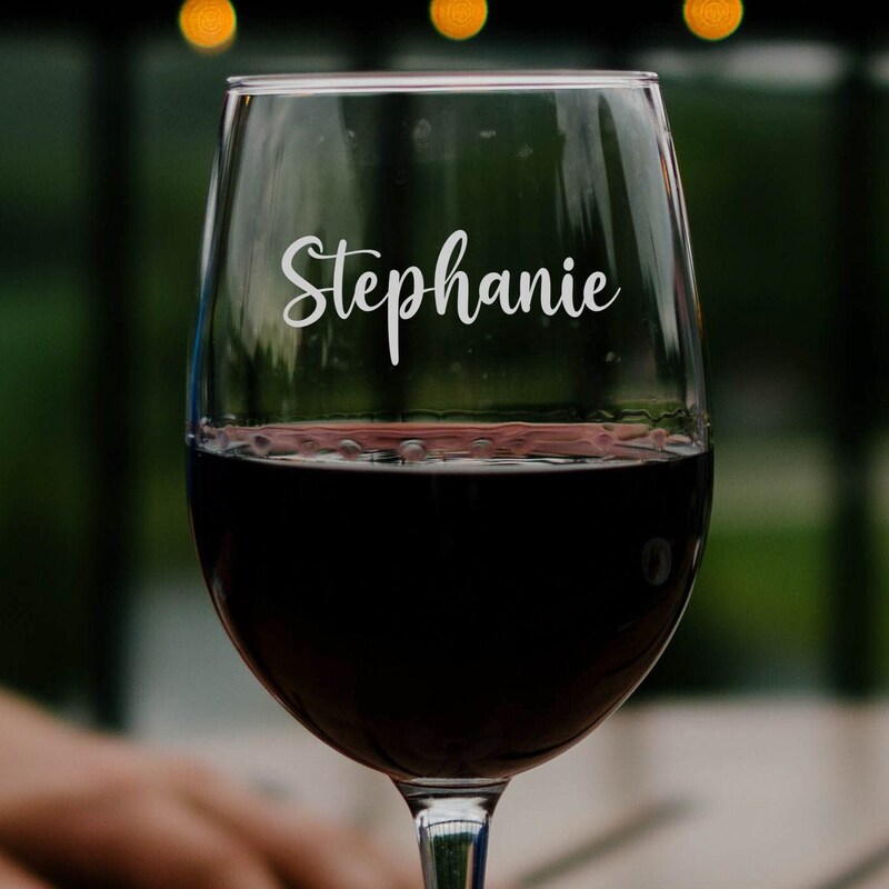 SignatureGlassware - Etsy