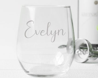 Your Logo Engraved Personalized Gift Custom Glass - Etsy