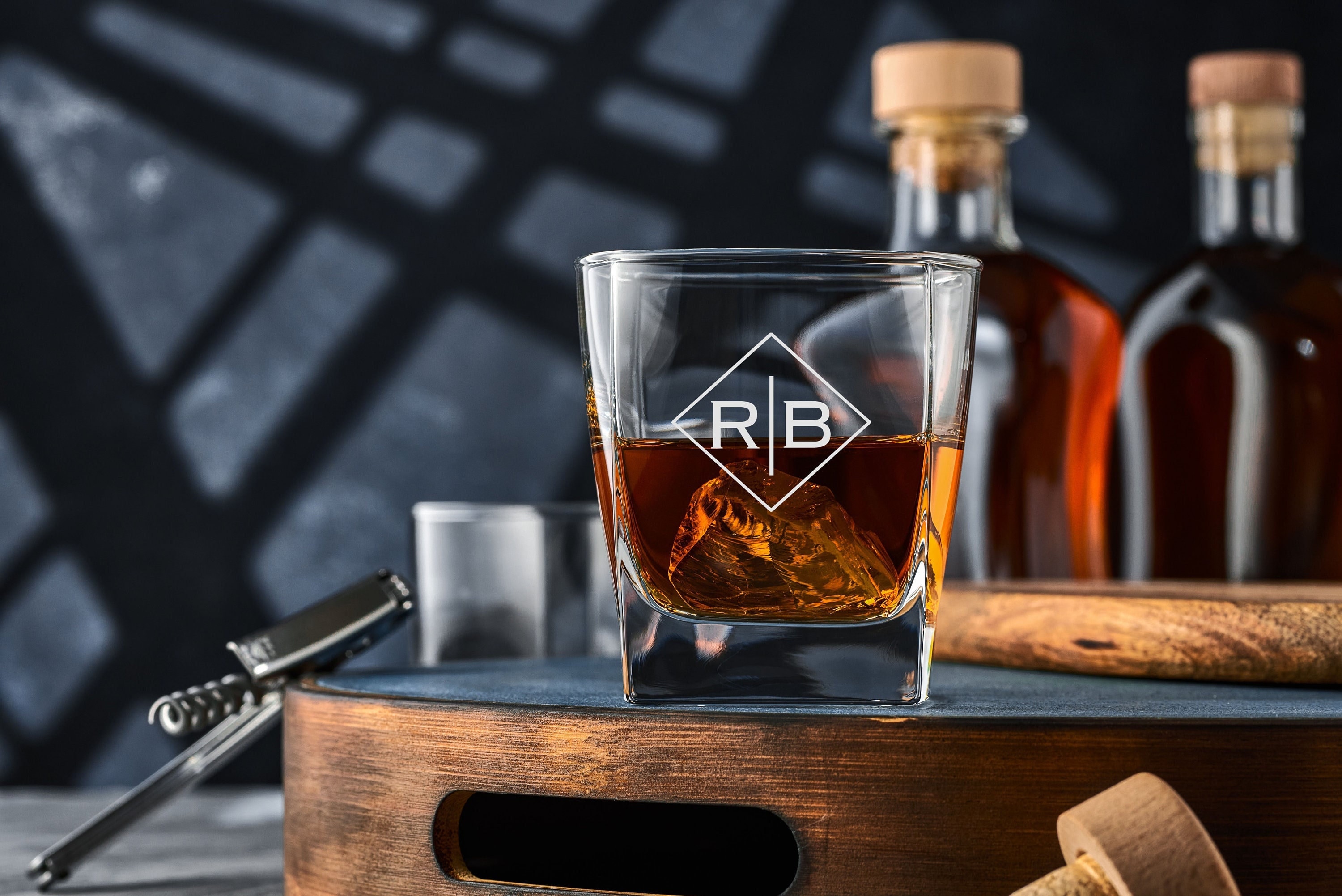 Personalized Whiskey Glasses Custom Glass Gifts for Him - Etsy