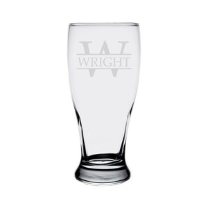 Personalized Beer Glass, Custom Pint Glass, Engraved Beer Glasses ...