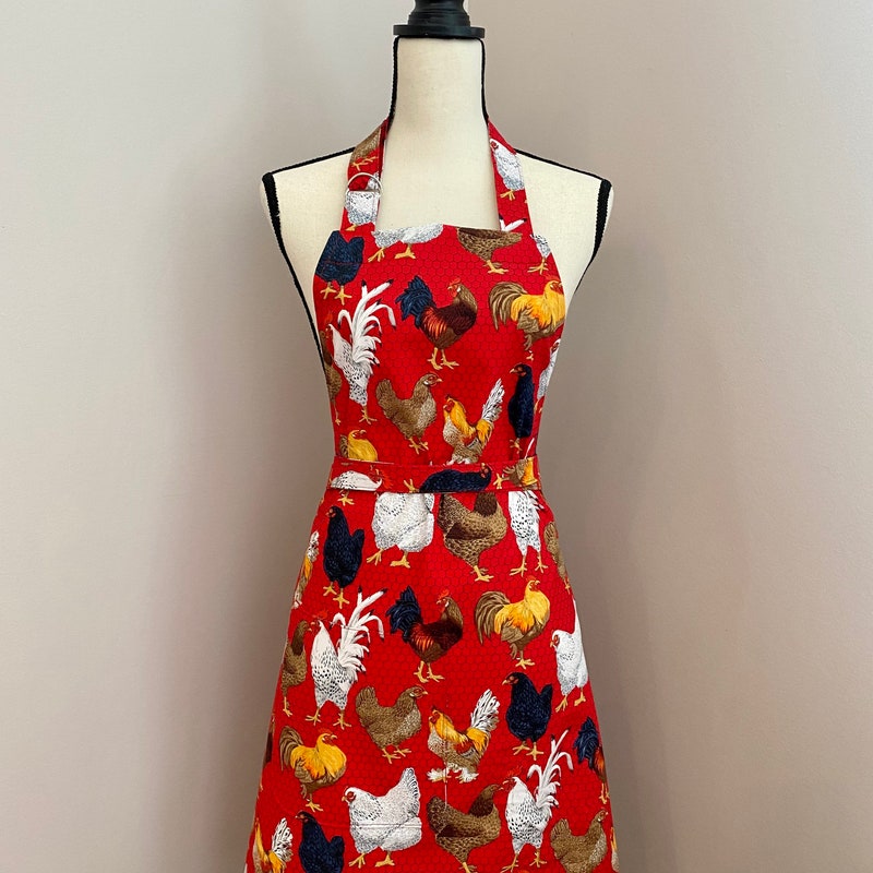 Chicken Kitchen Apron - Etsy