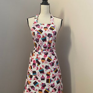 Cupcake Apron~ Birthday Apron~ Cake Apron~ Baker Apron~ Birthday Gift ...