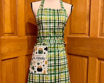 St Patrick Day Apron | Etsy